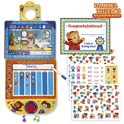 Daniel Tiger Potty Training Reward Chart, Potty Time With Daniel! Work ...